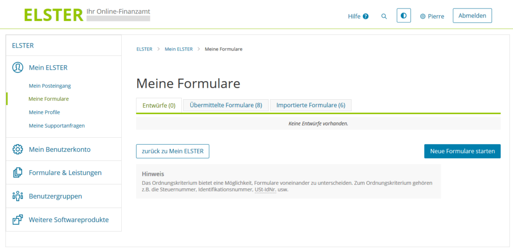 ElsterFormular läuft 2019 aus